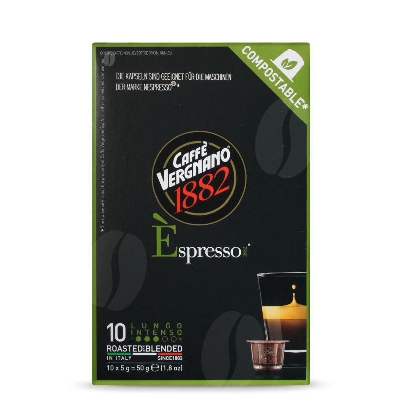 Vergnano Lungo Intenso cups - Koffiecentrale.nl